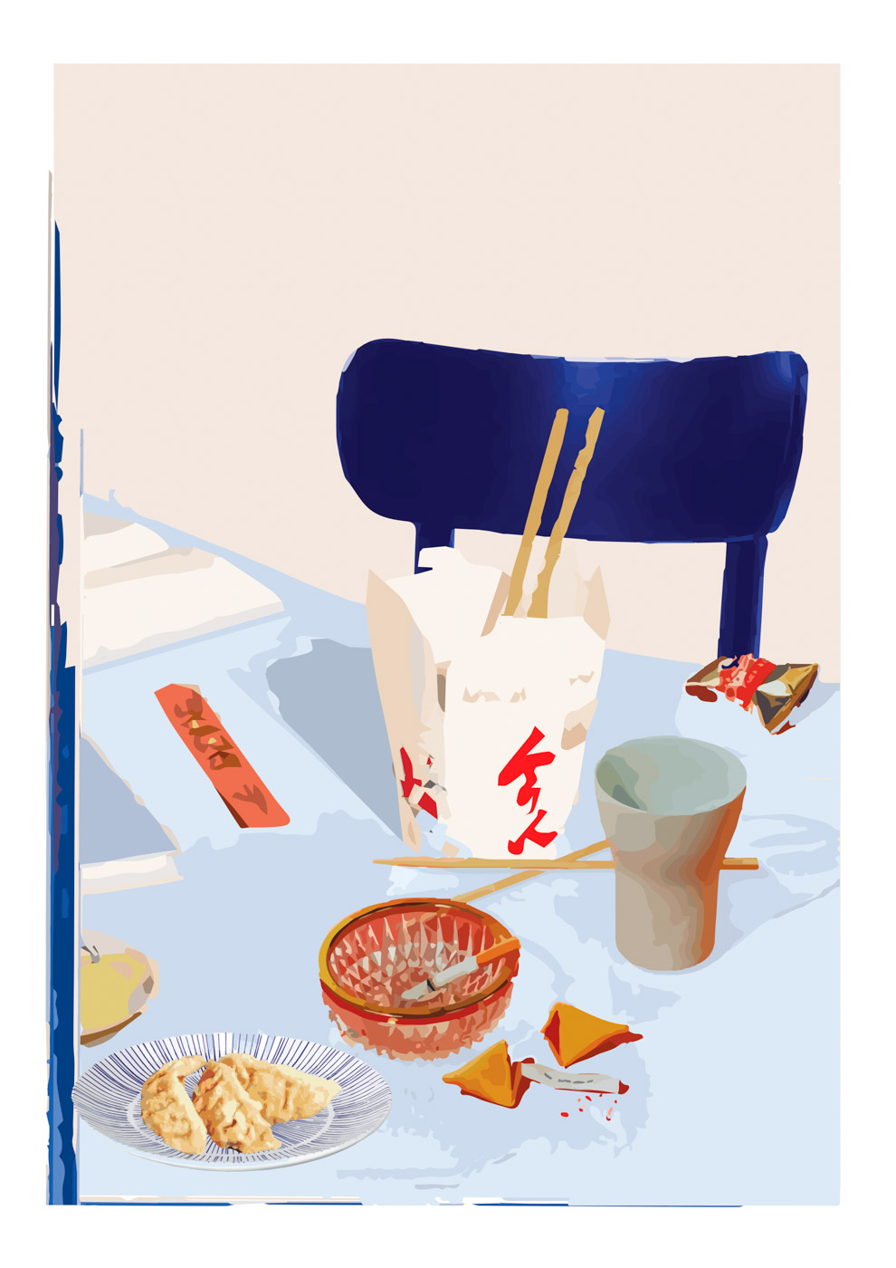 Takeaway • Poster by untitled studio • Purpleposter.com